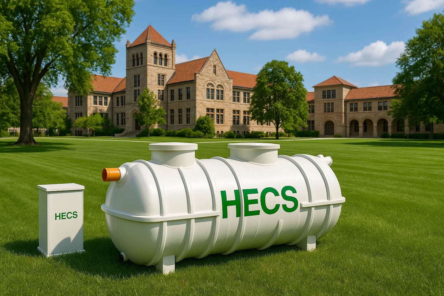 Sewage Treatment Plant for Educational Institutions | HECS