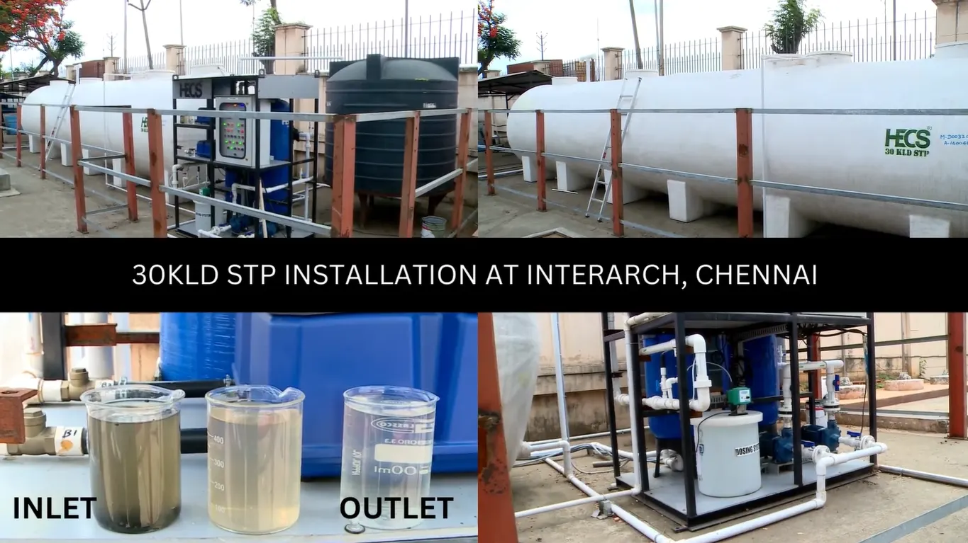30 KLD Smart STP Upgrade at Interarch – HECS Project